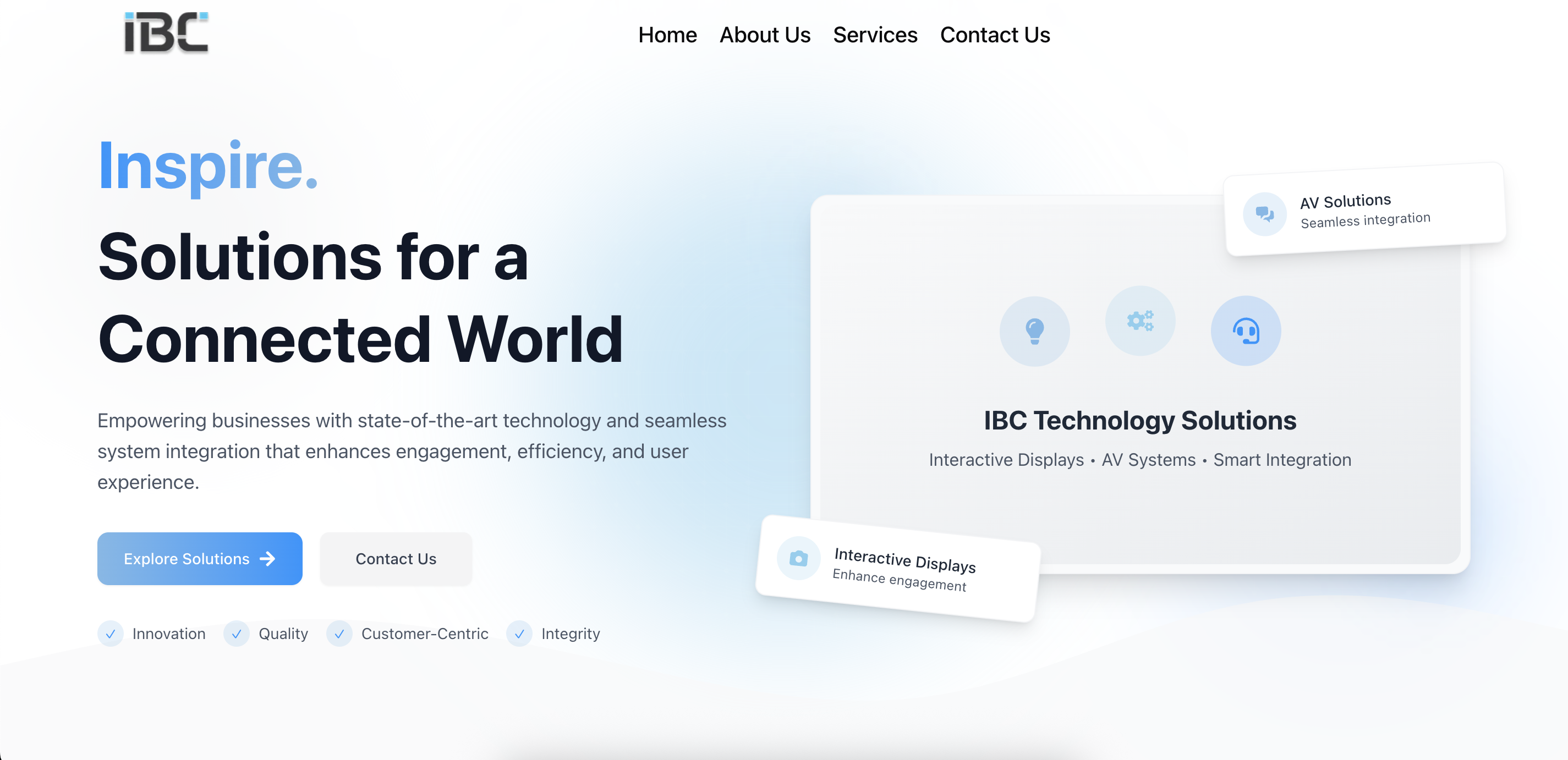 IBC – Innovative Technology & System Integration Solutions